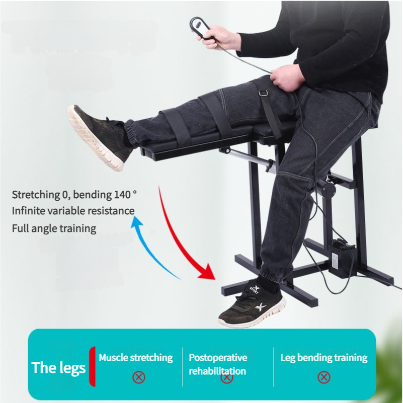 Electric Knee Movable Exercise Chair, Knee Bending Rehabilitation ...