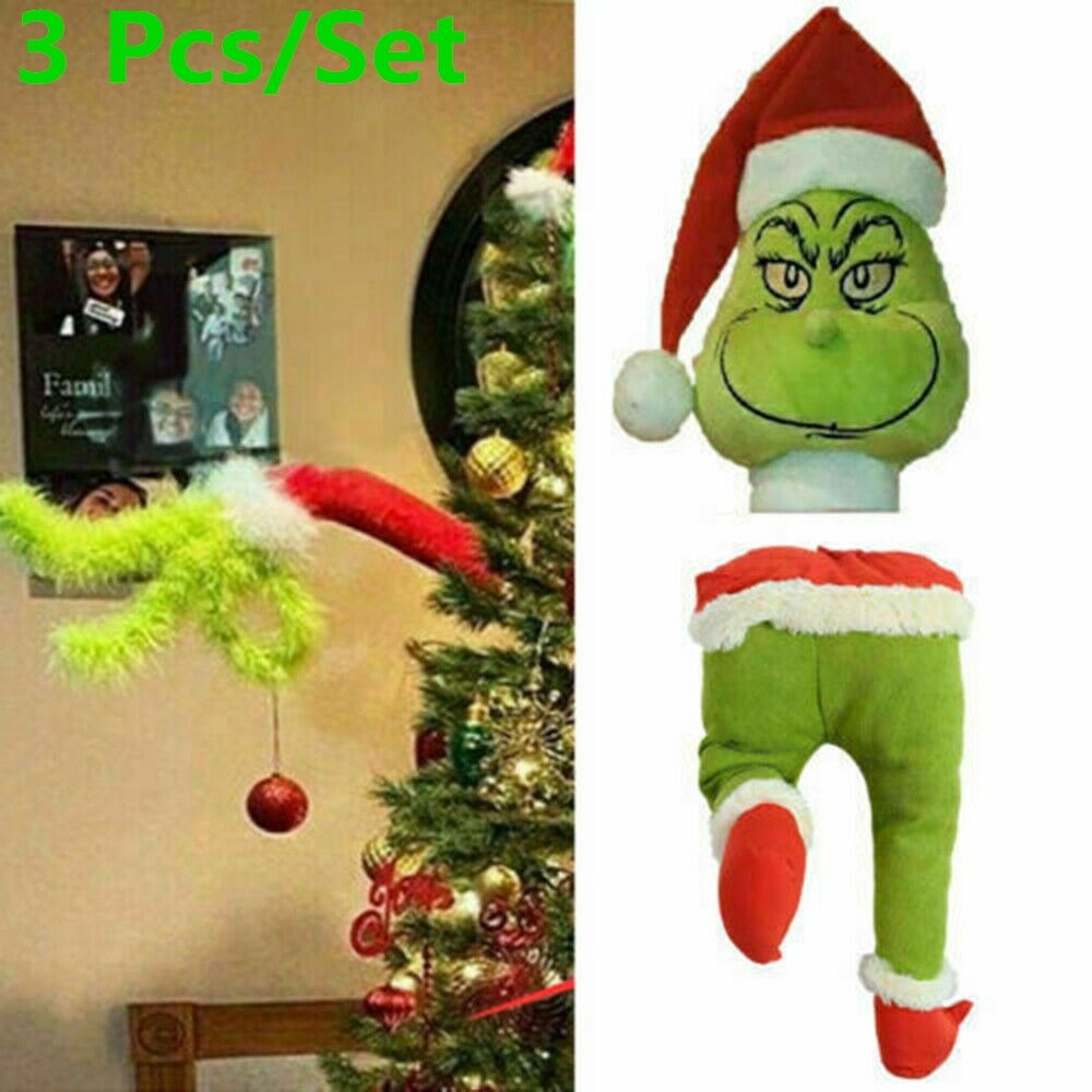 The Grinch Body Tree Decorations The Grinch Arms Stole for Christmas ...