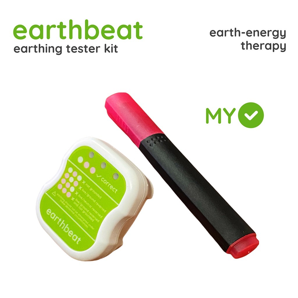 earthbeat Earthing Tester Kit. Malaysian Adapter Included. Outlet ...