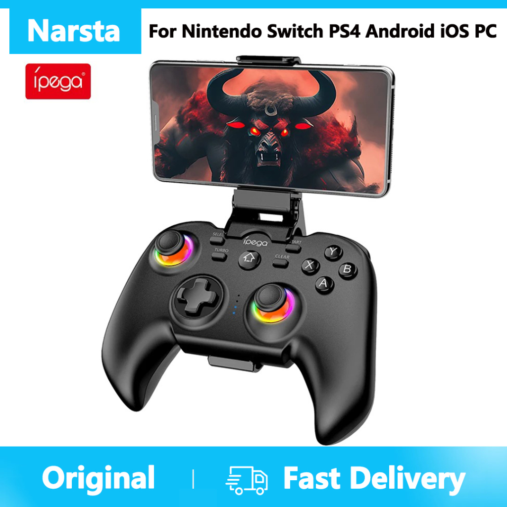 Ipega PG-9115 Bluetooth Wireless Gamepad Plug&Play RGB Game Console ...