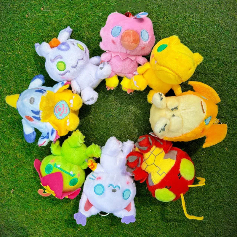 Digimon Doll Cute Beast Plush Series Cute Figures Decoration Model ...
