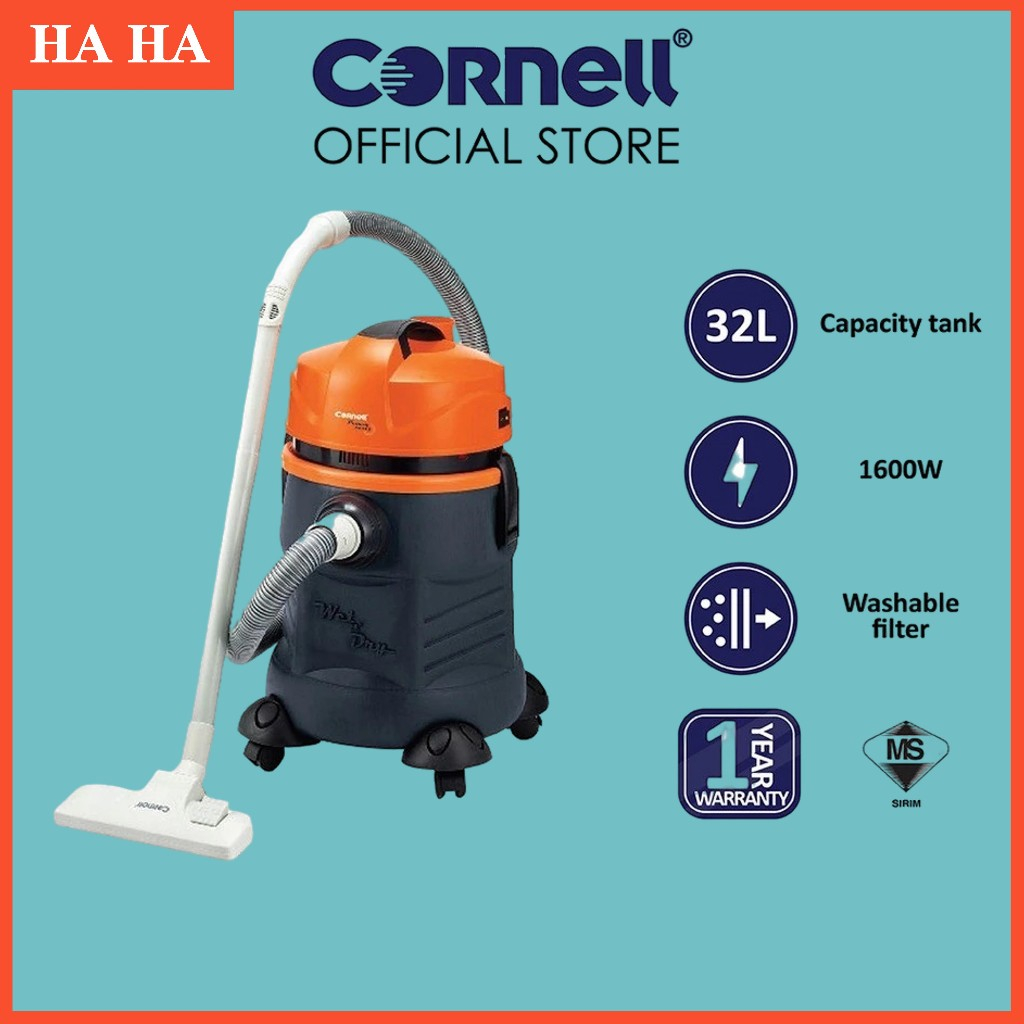 Cornell 3-In-1 Vacuum Cleaner Large Area Powerful Vacuum Cleaner Blow ...