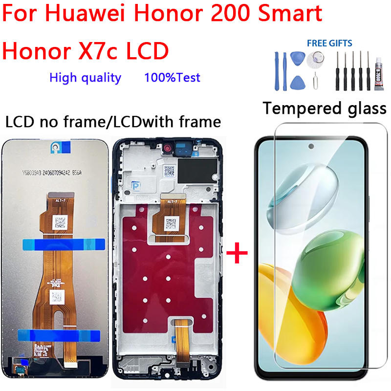 Original LCD For Honor 200 Smart Honor X7c Display Touch Screen ...