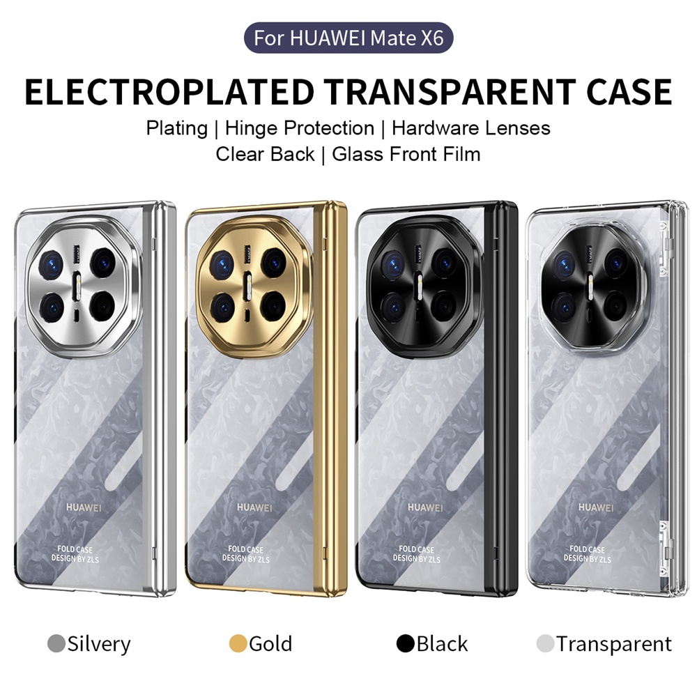 ZILUOSHI Armor Phantom HD Transparent Cover for Huawei Mate X6 Full ...