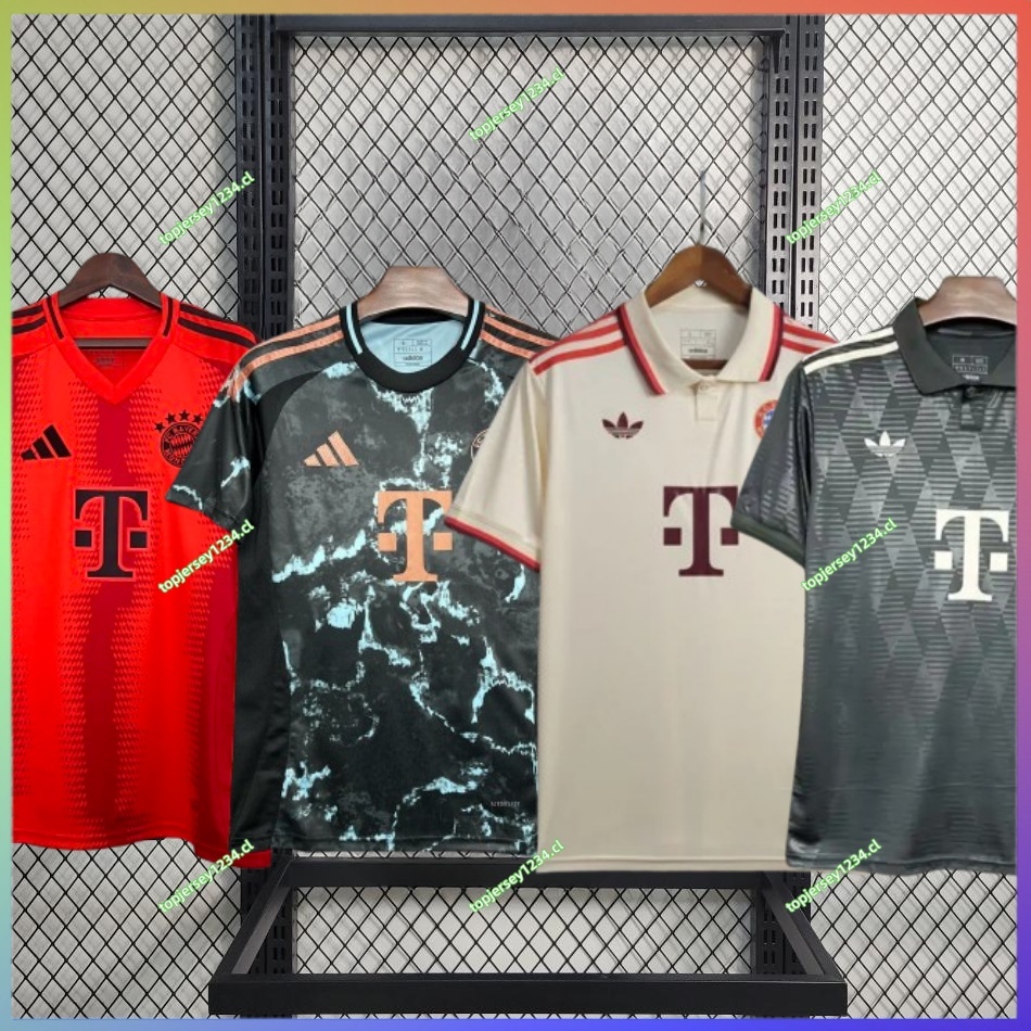 Bayern Munich Jersey 24/25 Home away 3rd Men's Football Shirt | Shopee ...