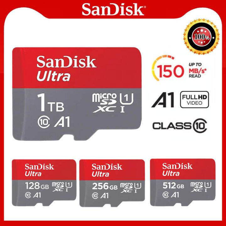 SanDisk Mini SD Memory Card A1 Series UHS-I Class 10 up to 120MB/s ...