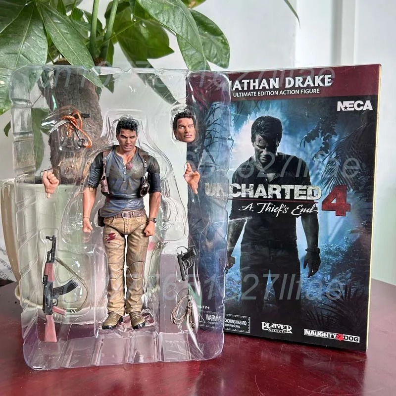 NECA Figure Uncharted 4 A thief's end NATHAN DRAKE Action Figure Model ...
