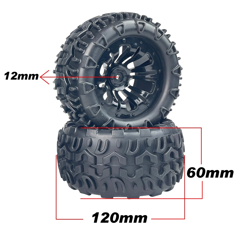 Natural Rubber material Tyre VRX RC Car Tires 10138 Wheel Complete ...