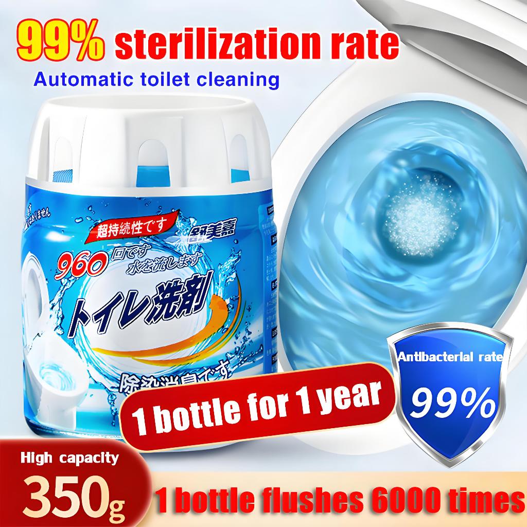 【1 bottle flushes toilet 3000 times】 toilet bowl cleaner automatic ...