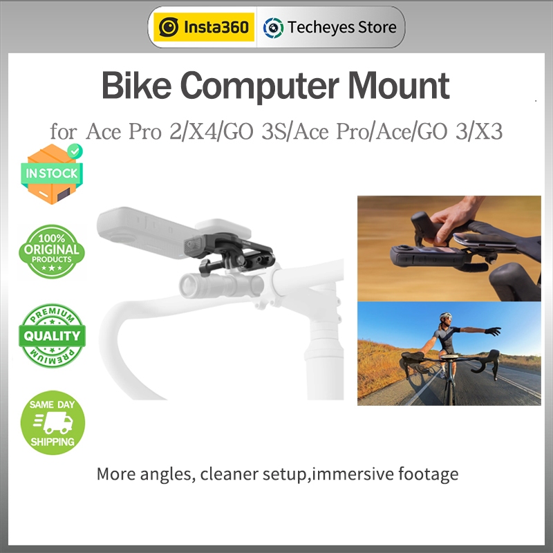 Insta360 Bike Computer Mount for Ace Pro 2/X4/GO 3S/Ace Pro/Ace/GO 3/X3 Camera | Shopee Malaysia