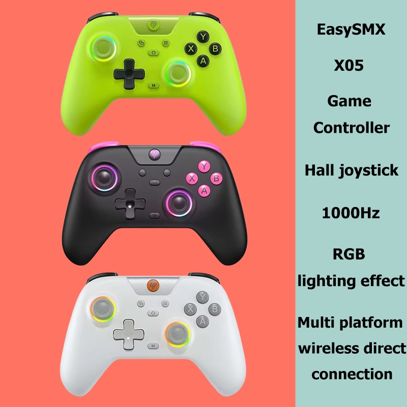 EasySMX X05 Wireless Gamepad Bluetooth Gaming Controller Compatible ...