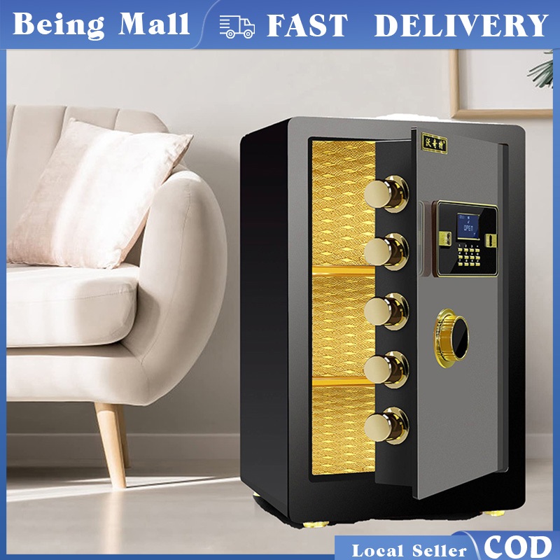 60cm Safety Deposit Box Fireproof Digital Vault Safety Box Security ...