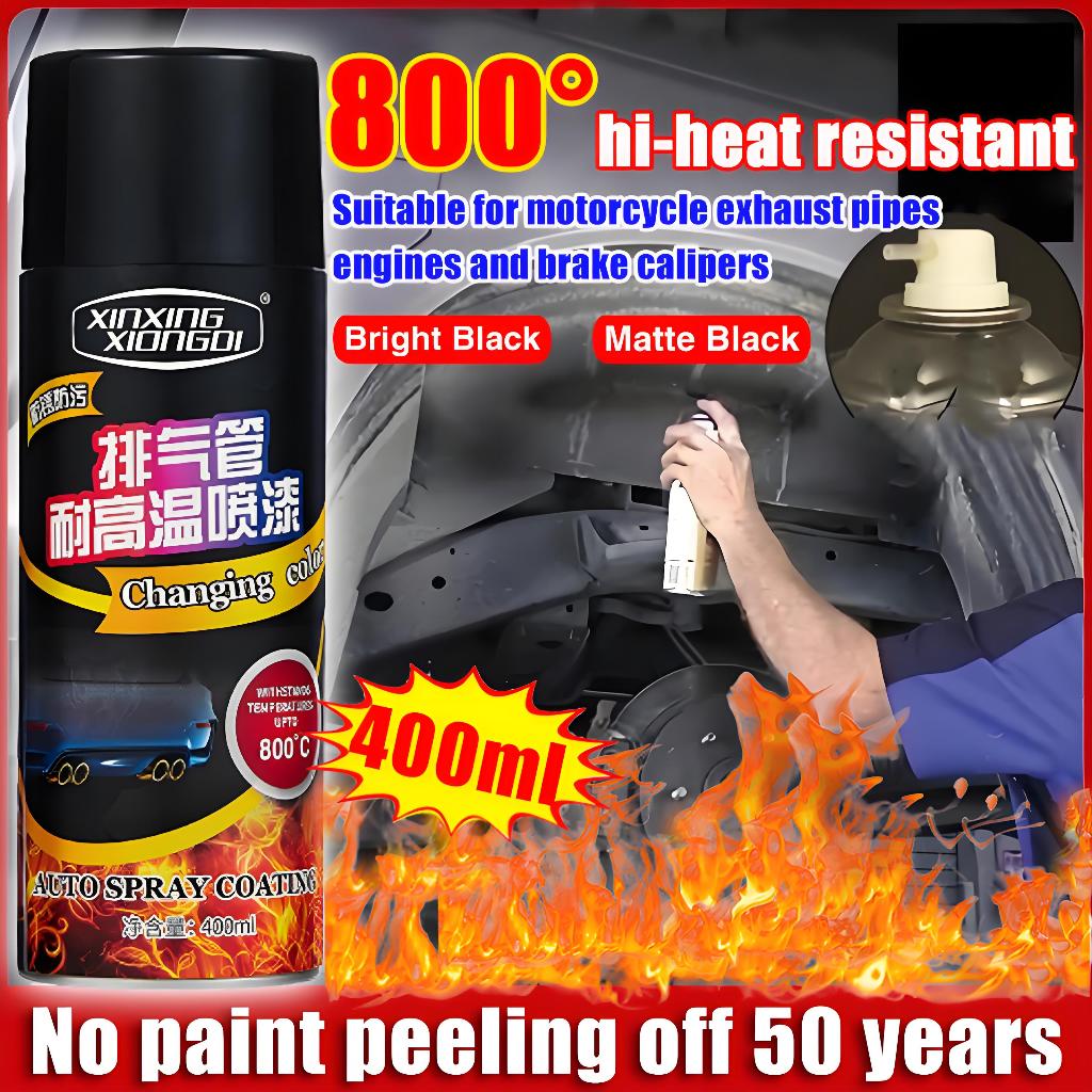 【800℃】high heat spraypaint Exhaust pipe Spray hi temp High temp spray ...