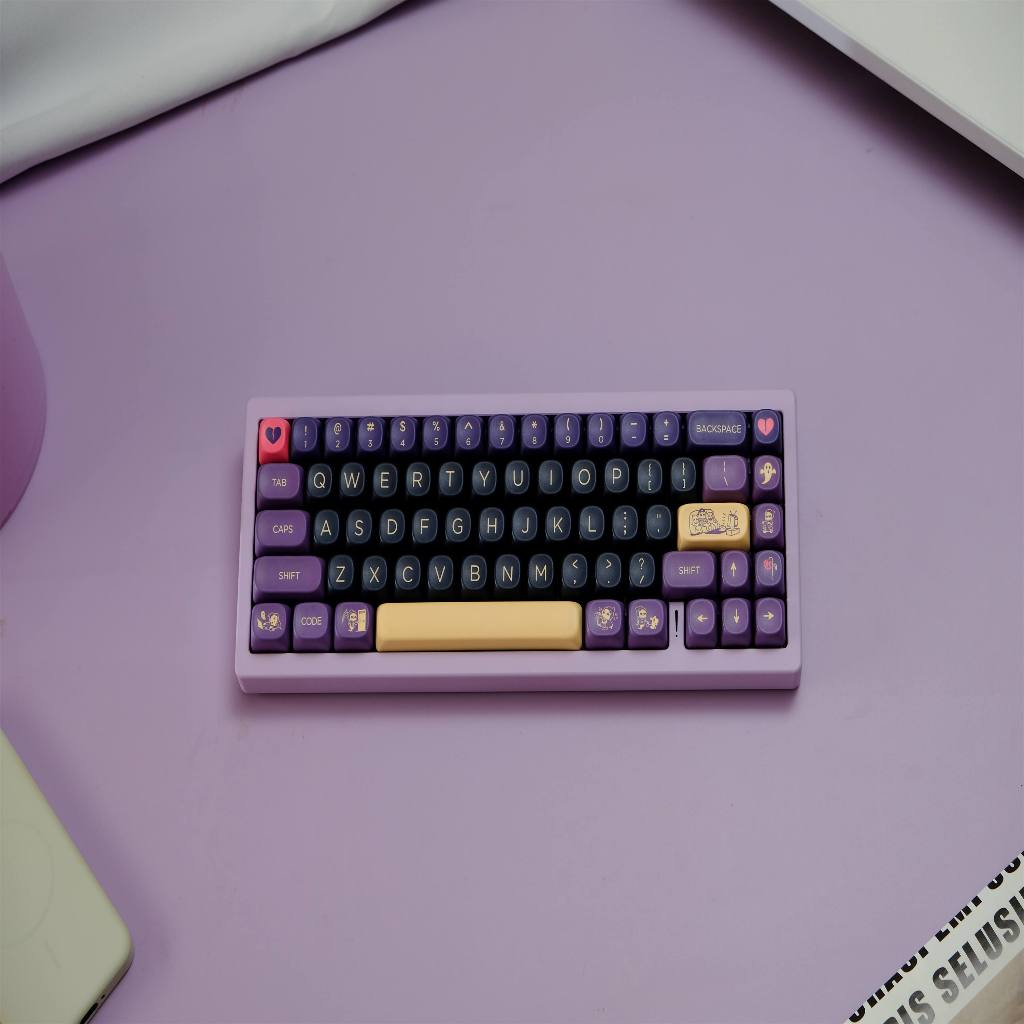 GMK Grim Reaper Keycaps 126 Keys PBT Material MOA Profile Keycaps DYE ...