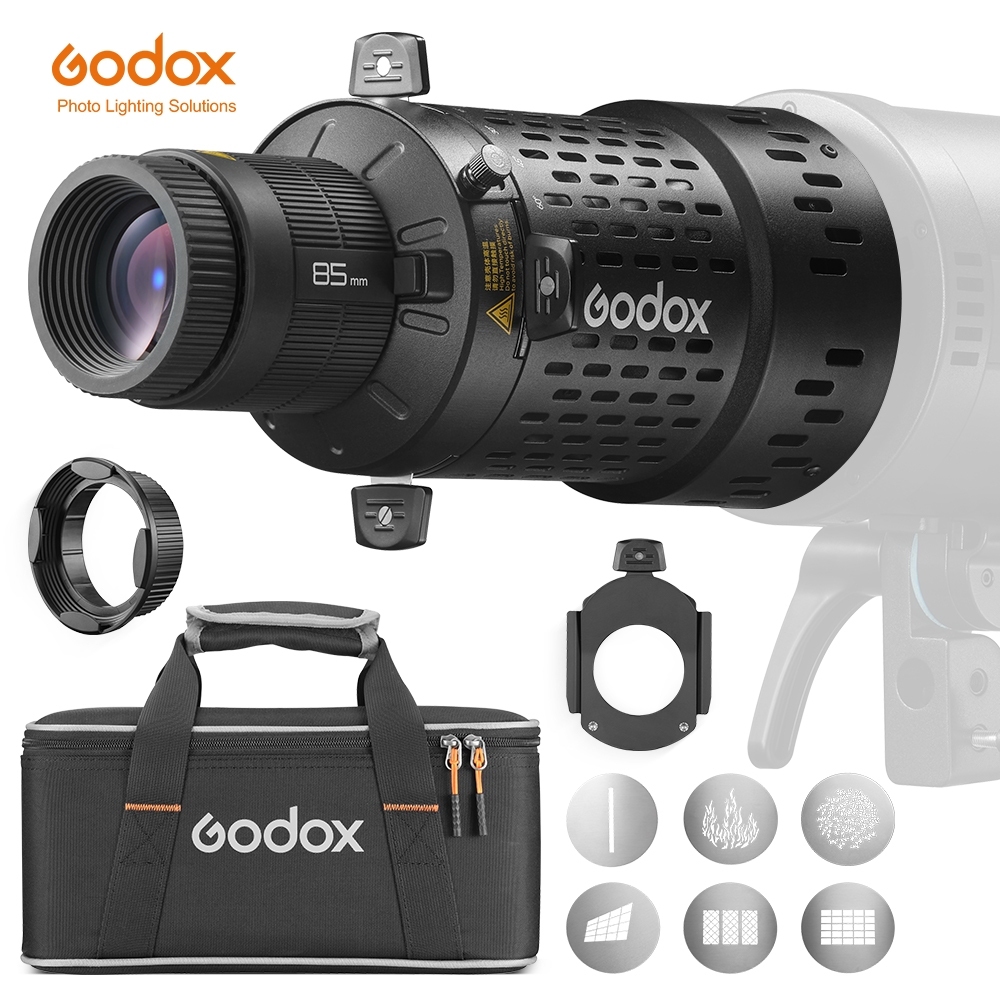 Godox BLP/ BFP LED Projection Attachment Photography Light Condenser ...