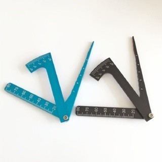 Metal Portable Universal Adjustable Ruler Adjustable Car Height and ...