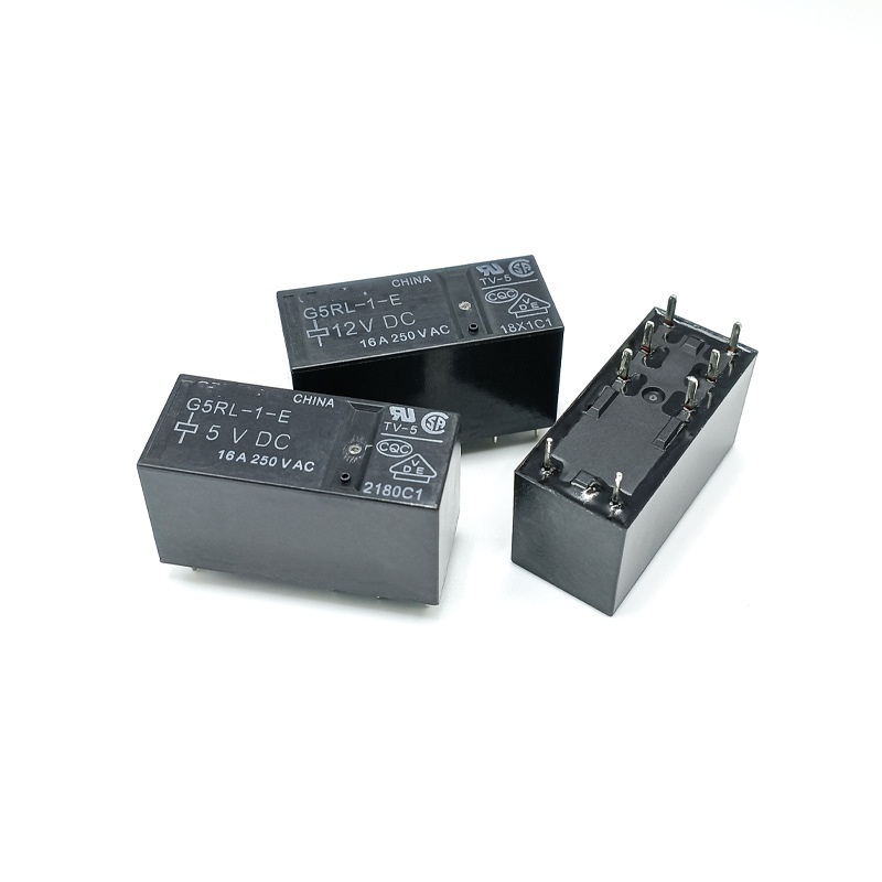 Mini Relay G5RL-1-E 5 12 24VDC 16A 8 Pin Small Relay | Shopee Malaysia