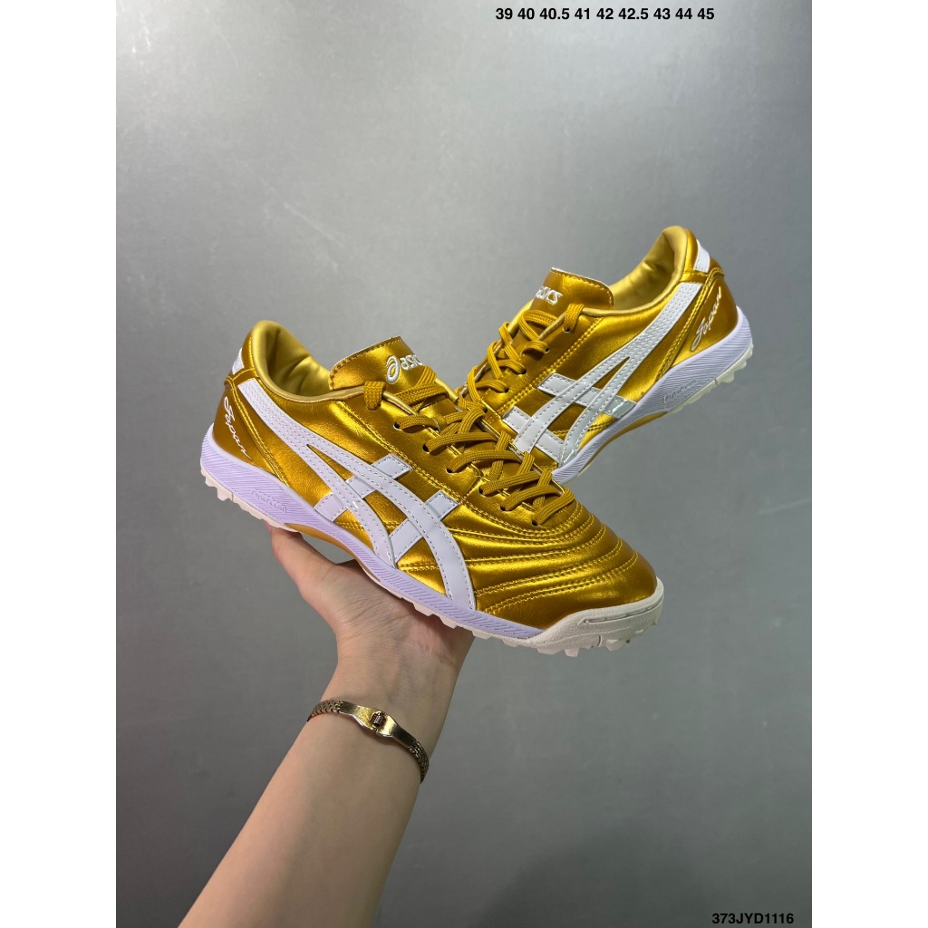 Asics C3 FF TF Spikes High-End Kangaroo Leather Football Boots Adult Male | Shopee Malaysia