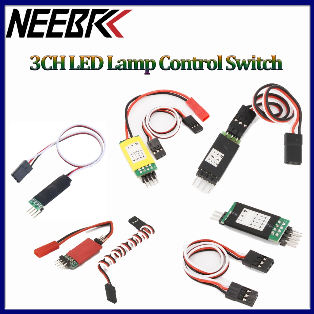 NEEBRC 3CH LED Light Control Switch Panel System Lamp Controller Module ...