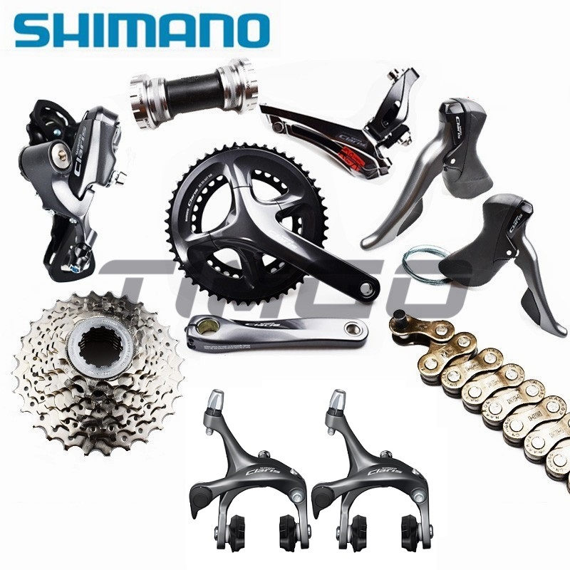 Shimano Claris R2000 2×8 Speed Road Bike Groupset ST-R2000 Brake Lever ...