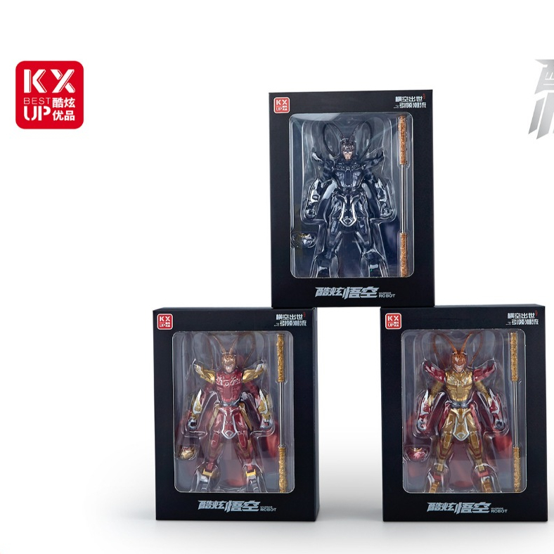 The Black Myth of Sun Wukong Mech Boy Assembles Puzzle Block Man Toy ...