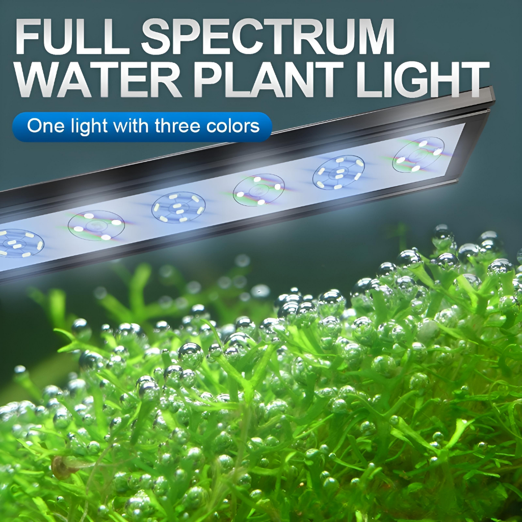 {Free shipping} Aquatic Lamp/Full Spectrum Algae Burst Lamp/Three-Color ...