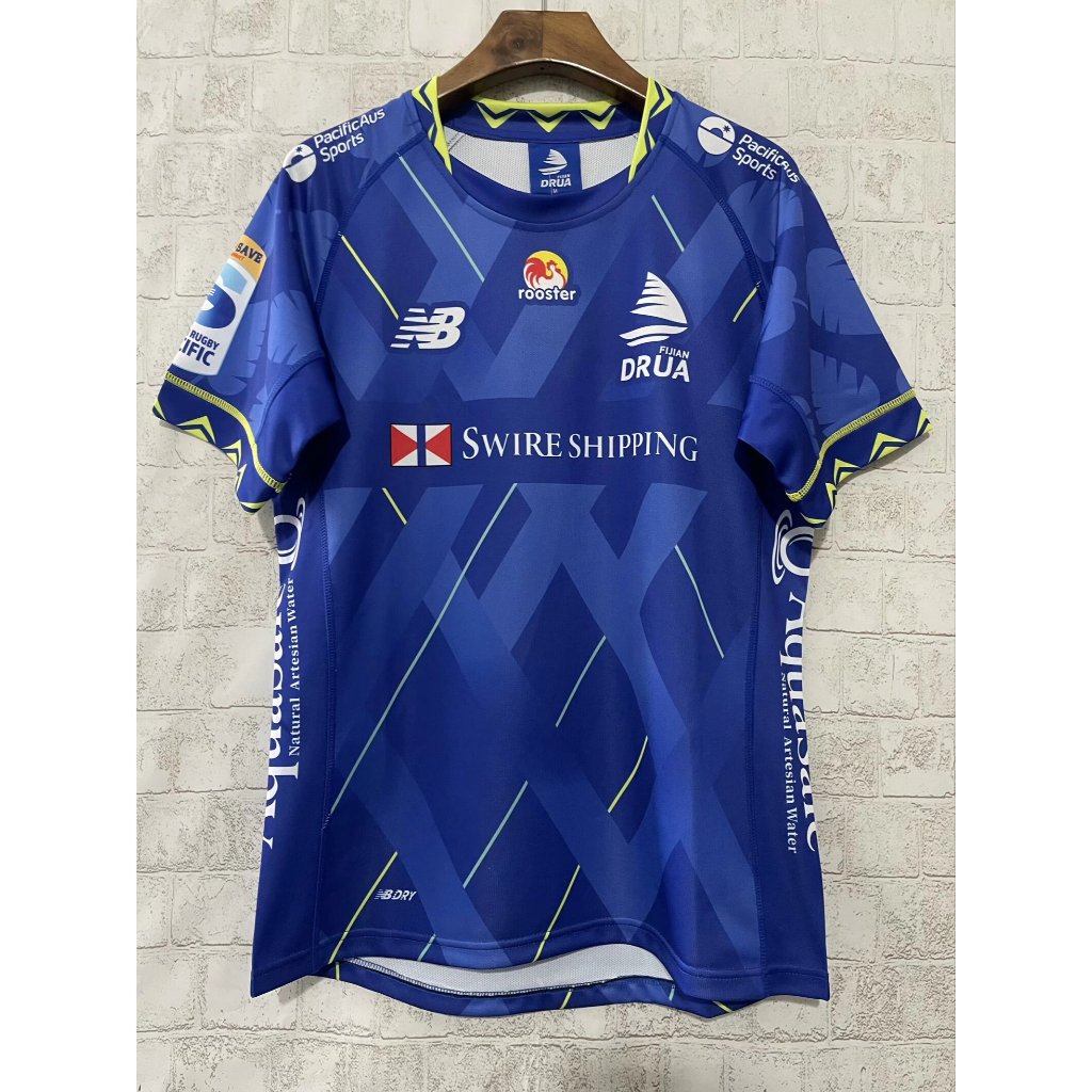 High Quality 2025 Fiji Home Away Rugby Jerseys Men Short Sleeve Rugby ...