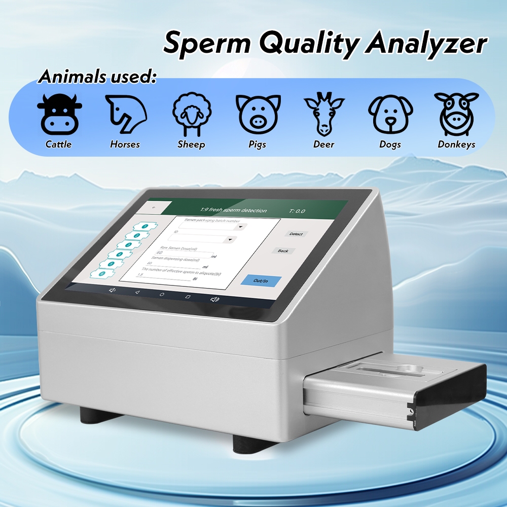 Sperm quality analyzer Veterinary analyzer instrument animal pet ...