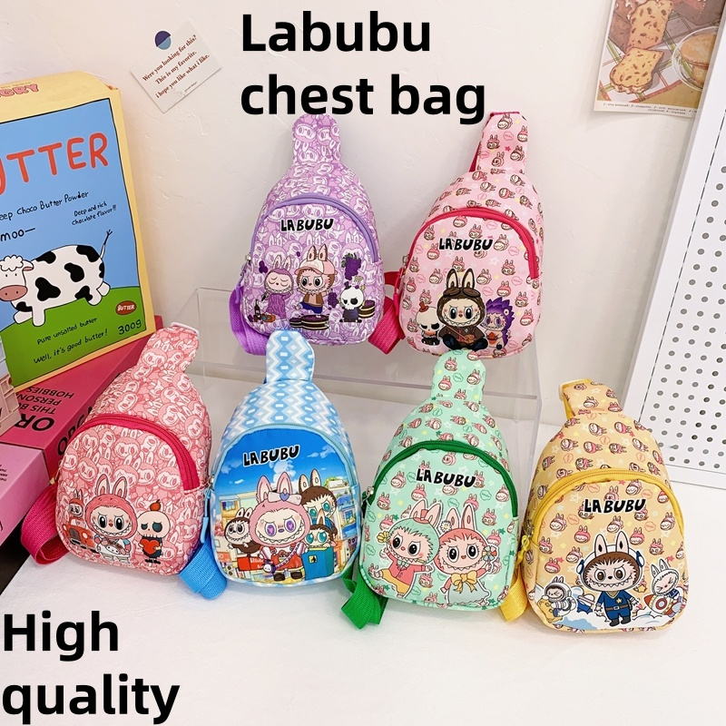 High Quality labubu chest bag labubu sling single shoulder bag labubu ...