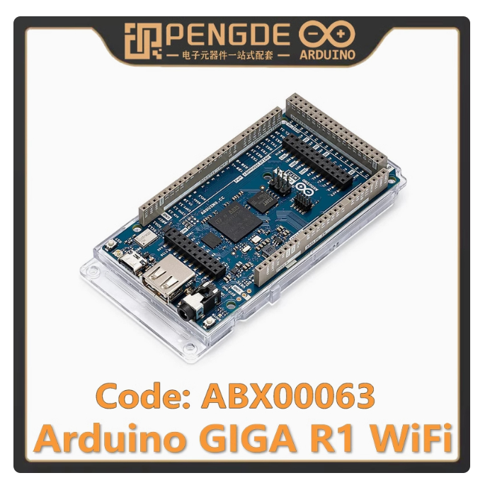 Ready Stock ABX00063 Arduino GIGA R1 WiFi STM32H747XIH6 Dual Core | Shopee Malaysia