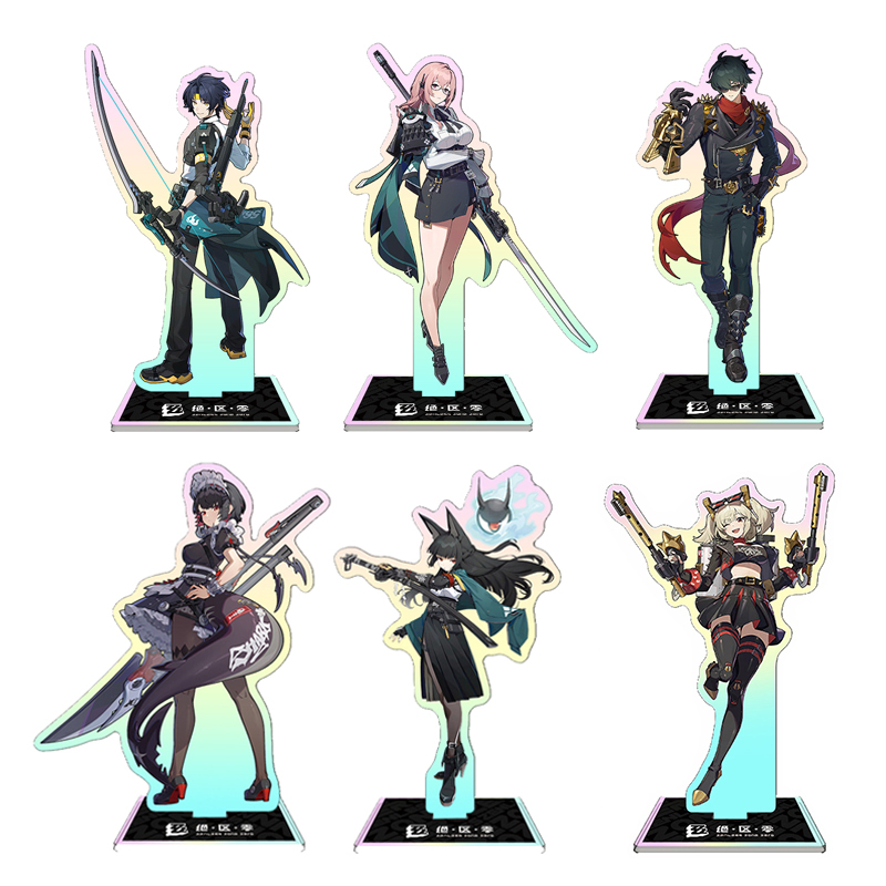 Zenless Zone Zero stand Evelyn Astra Yao Hoshimi Miyabi rainbow film ...