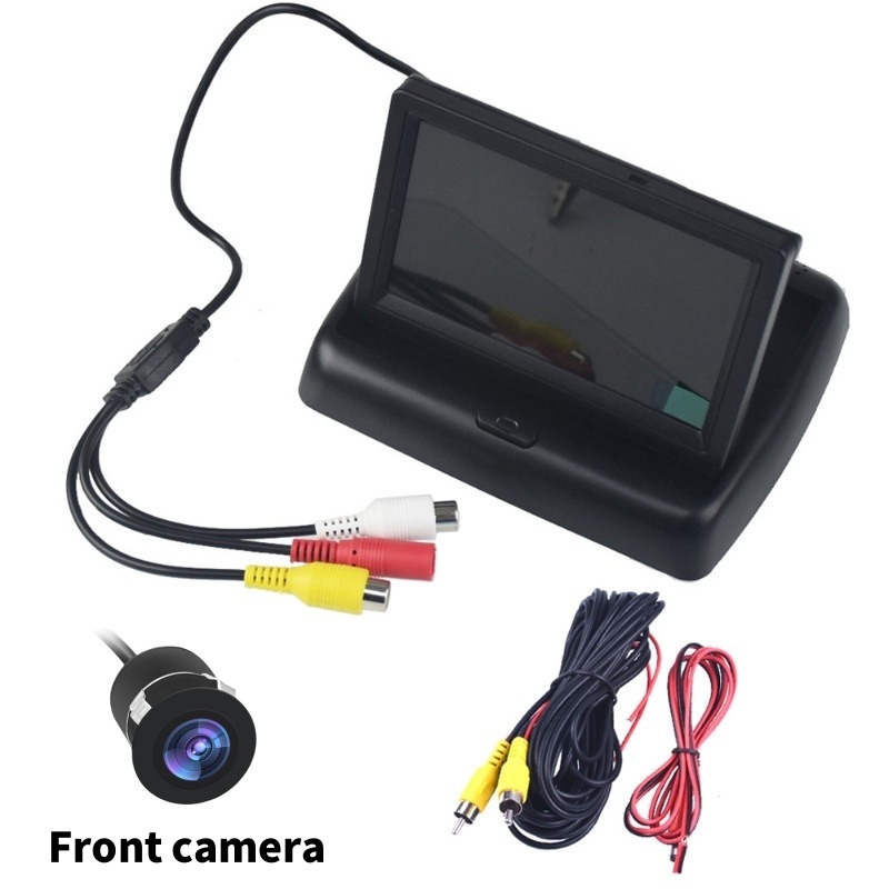 4.3 " Foldable Car Monitor TFT-LCD Display Screen Rear View Monitor ...
