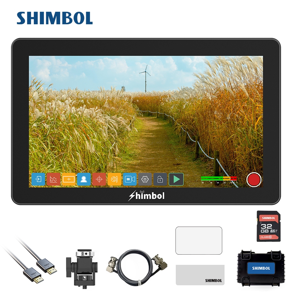 SHIMBOL Memory 7 Pro 7-inch Video Recording Monitor LCD Fuii HD ...