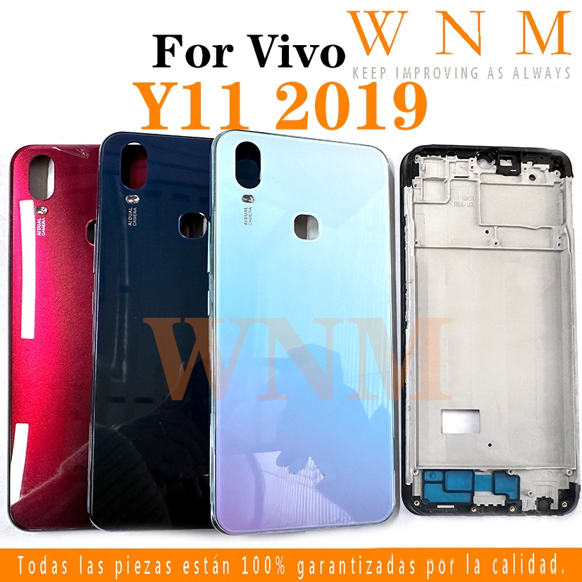 Back Battery Cover Housing For VIVO Y11 2019 1906 LCD Housing Middle ...