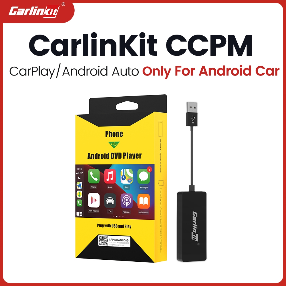 Carlinkit CCPM Wired Android Auto Wired Apple Carplay for Android ...