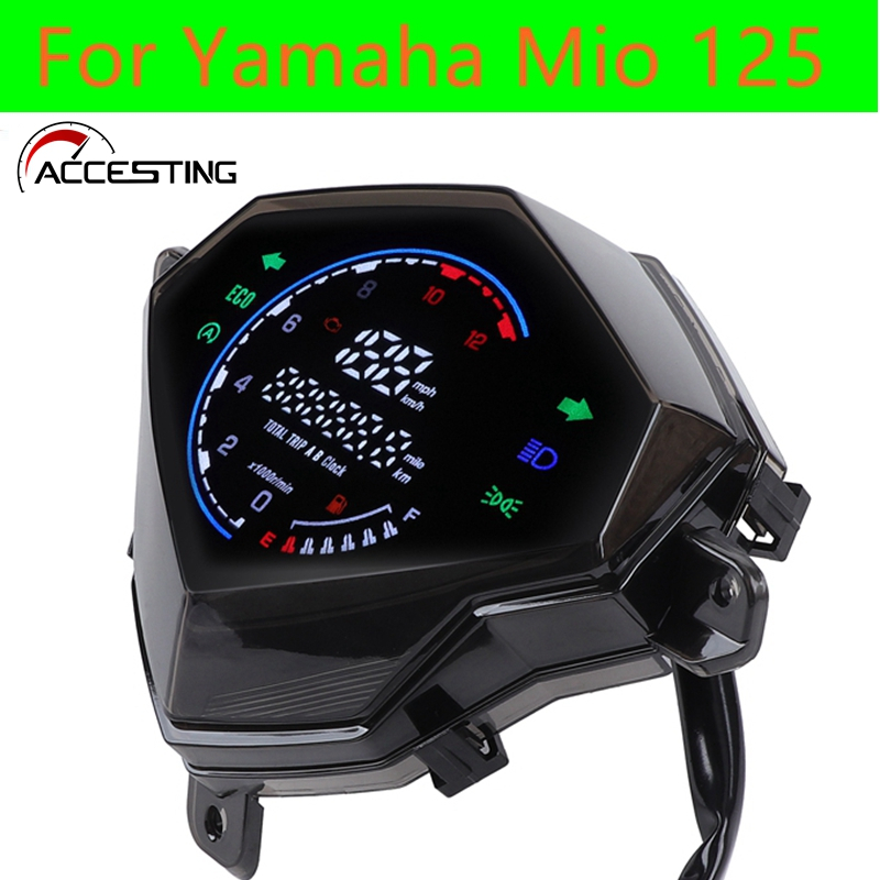 New digital speedometer odometer LED meter for Yamaha Mio 125 MIO i125 ...