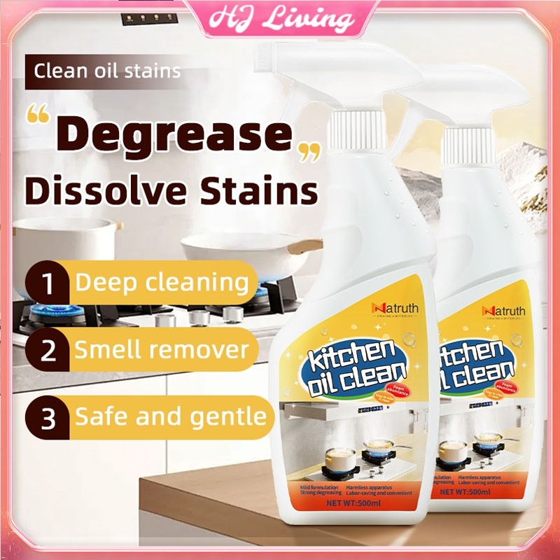 Kitchen Cleaner Spray Surface Cleaner 500ml Oil Stain Remover ...