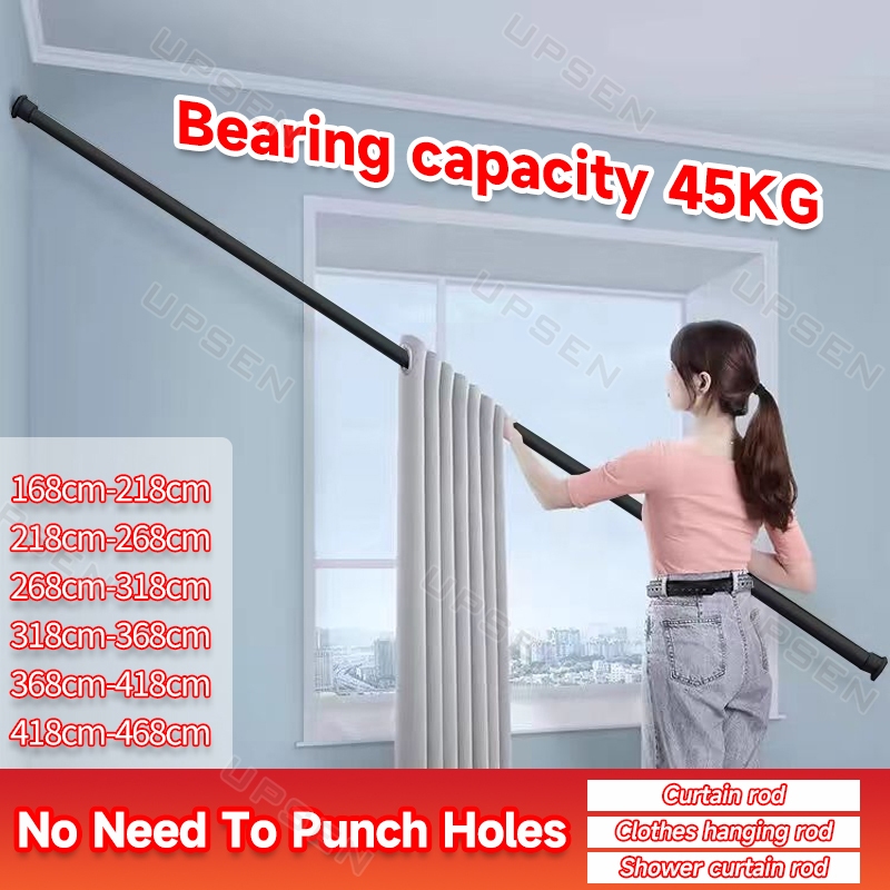 【Price Guarantee】Extendable Telescopic Spring Loaded Net Voile Tension ...