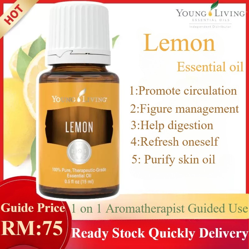 Young Living Lemon Pure Essential Oil 15ML｜READY STOCK | Shopee Malaysia