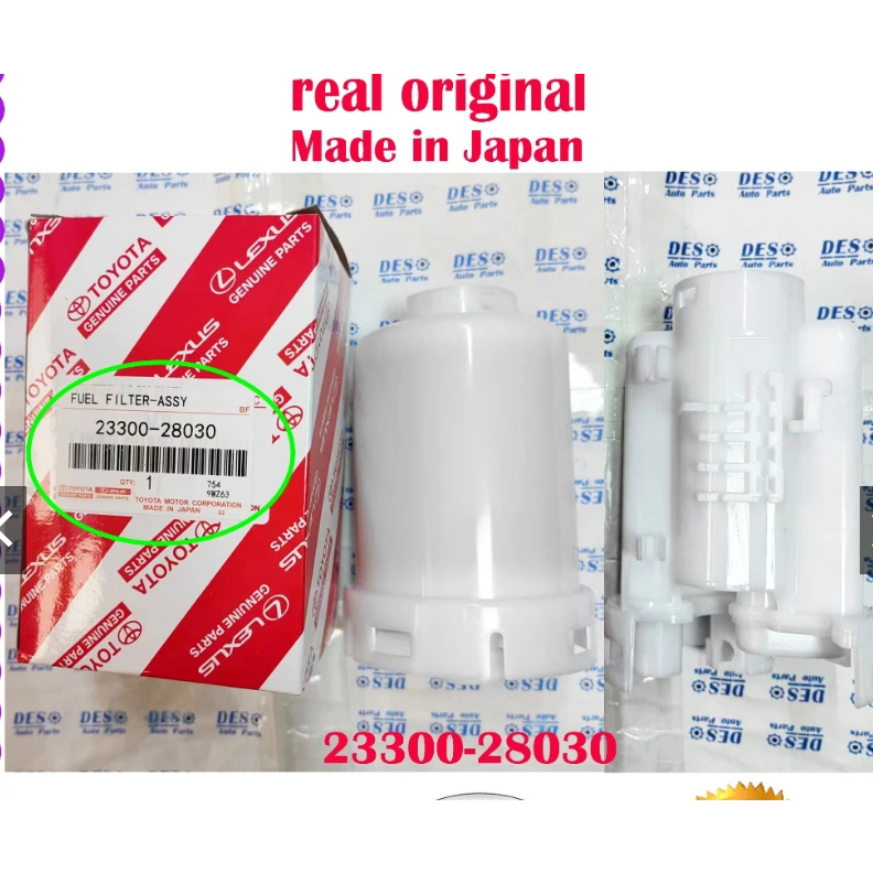 ORI TOYOTA FUEL FILTER & UNCANG 23300-28030/40 for RAV4 ACA2 NOAH/VOXY ...