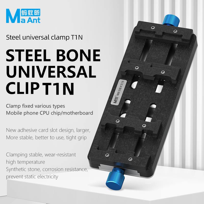 MaAnt T1N Multifunctional Universal Steel Bone Clamp Universal PCB Repair Fixture Soldering ...