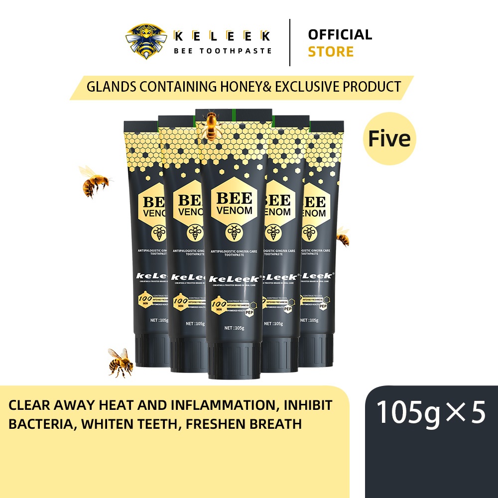 KELEEK Bee Venom Bleeding Gum and Sensitive Teeth Gum Care Whitening ...
