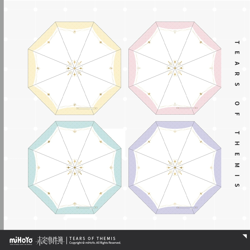 Sunsyea Tears of Themis Official Merch miHoYo Original Umbrella Marius ...