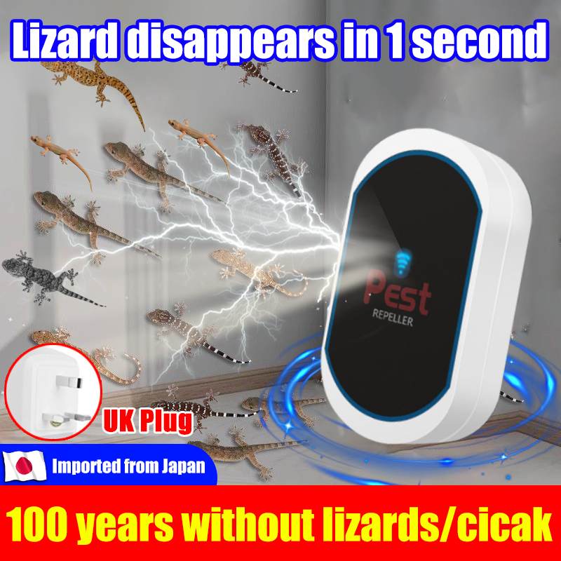 100 years without lizards/cicak lizard repellent ultrasonic pest ...