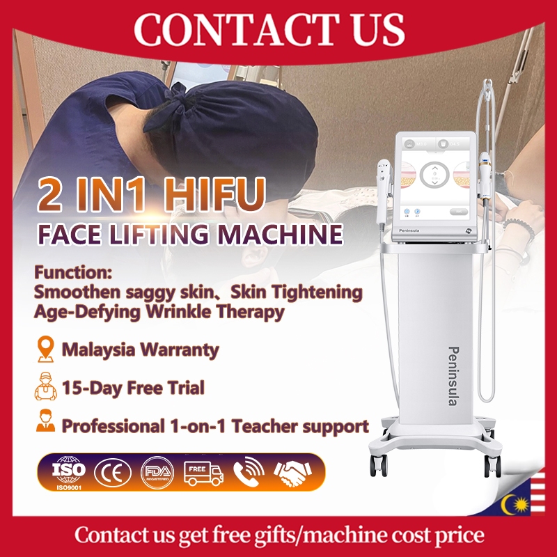 Portable HIFU 4D 2 IN 1 Ultrasound Radar Carved Anti-aging Skin Lifting ...