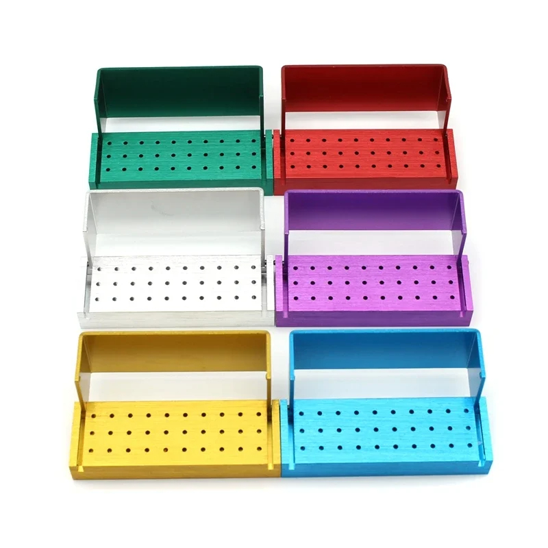 Dental 30 Holes Burs Drill Disinfection Block FG Bur Sterilization ...