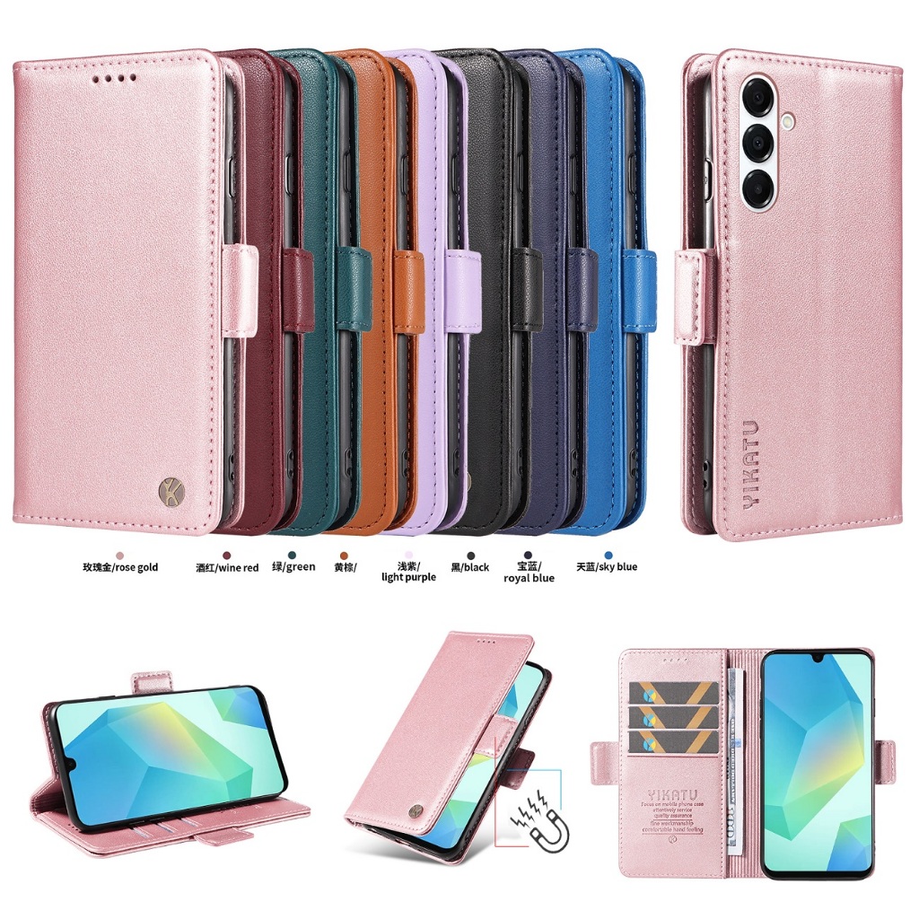 Premium Magnetic Case for Samsung Galaxy A26 A16 A56 A36 A16 A06 A55 A35 A34 A25 A15 S24 FE S23 ...