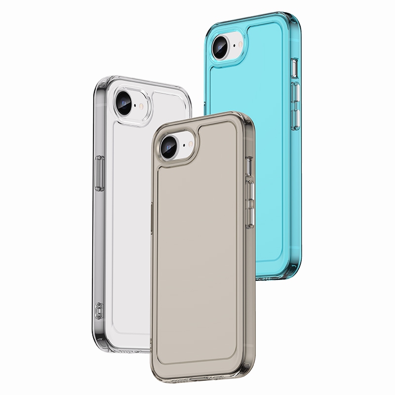 for iPhone SE4 16E Case Transparent TPU Anti-Scratch PhoneCase Shock ...