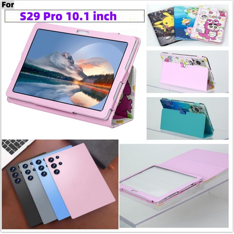 Case For NEW S29 Pro Tablet 10.1 inch Flip Foldable Stand Full Body ...