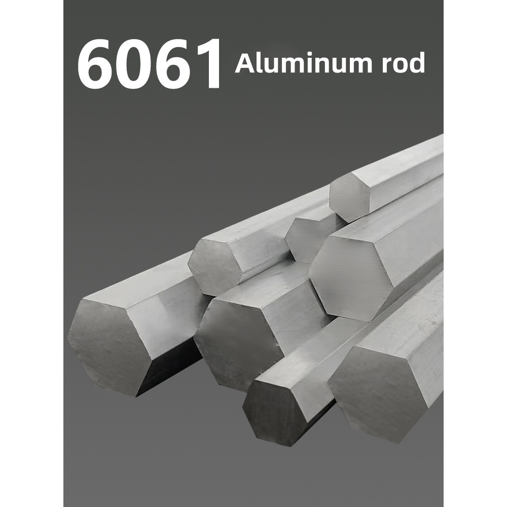 6061 Hexagonal Aluminum Rod Solid Aluminum Alloy Hexagonal Rod Zero Cut ...